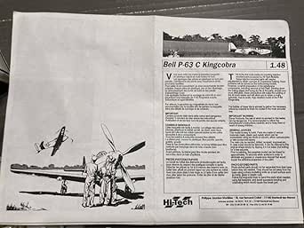 Amazon.co.jp: Bell P-63C King Cobra 1/48 Hi-Tech Model : Toys & Games