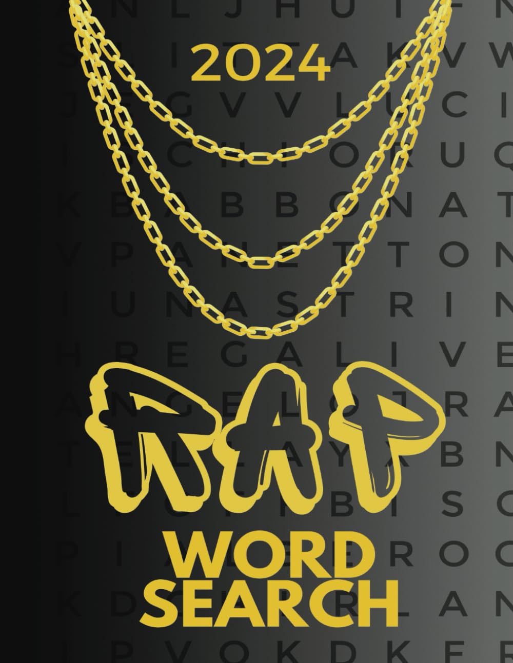 Amazon.com: Rap Word Search (2024): Word Search Puzzles For Adults and ...
