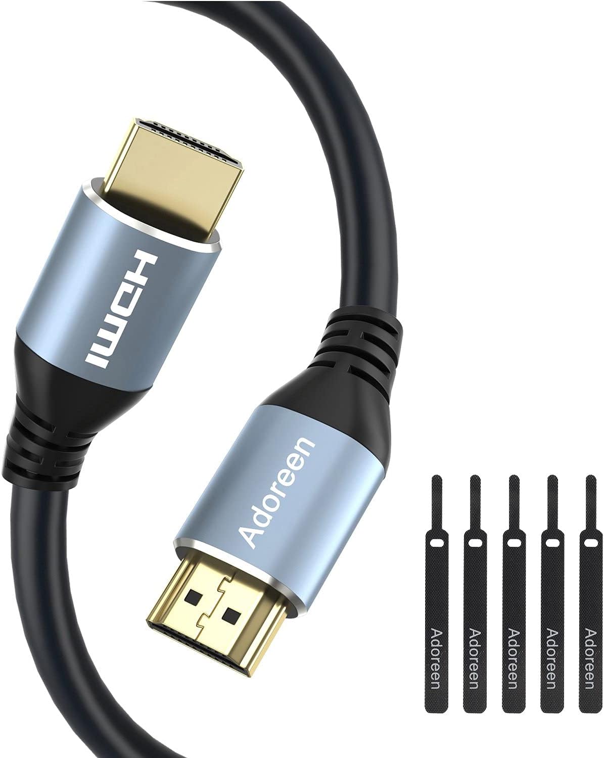Amazon.com: 4K HDMI Cable 35 feet, Adoreen High Speed 18Gbps HDMI 2.0 ...