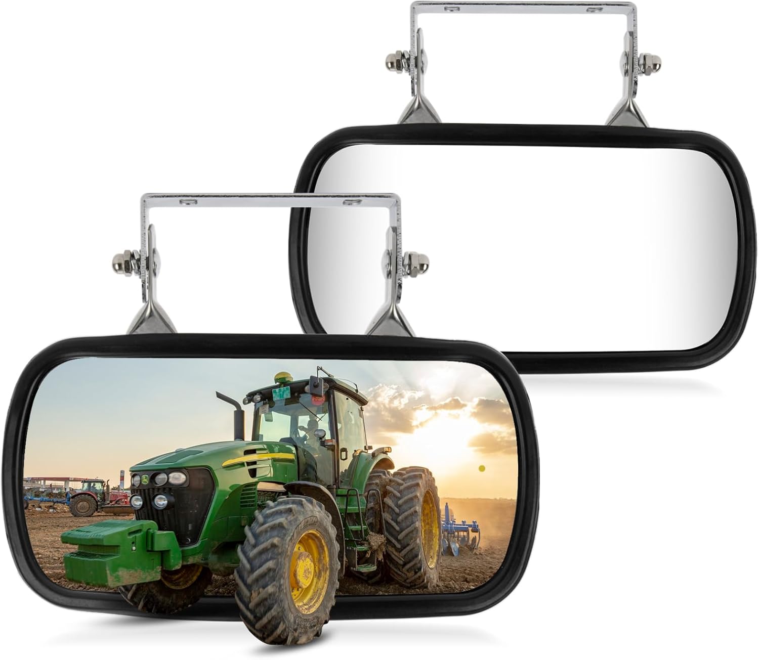 Amazon.com: Tractor Convex Mirror - PSLER Truck Mirrors Stainless Steel ...