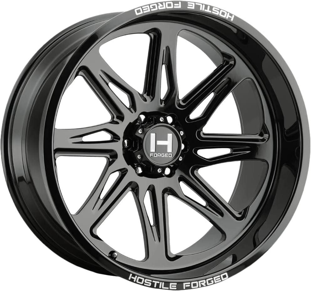 Amazon.com: Hostile HF07 TOMAHAWK Custom Wheel - 24x14, -76 Offset ...