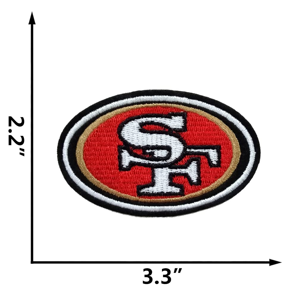 49ers Patches Iron On Patches