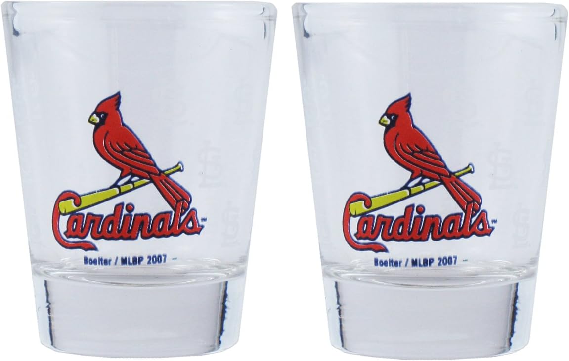 Amazon.com : Boelter Brands MLB St. Louis Cardinals Shot GlassSatin ...
