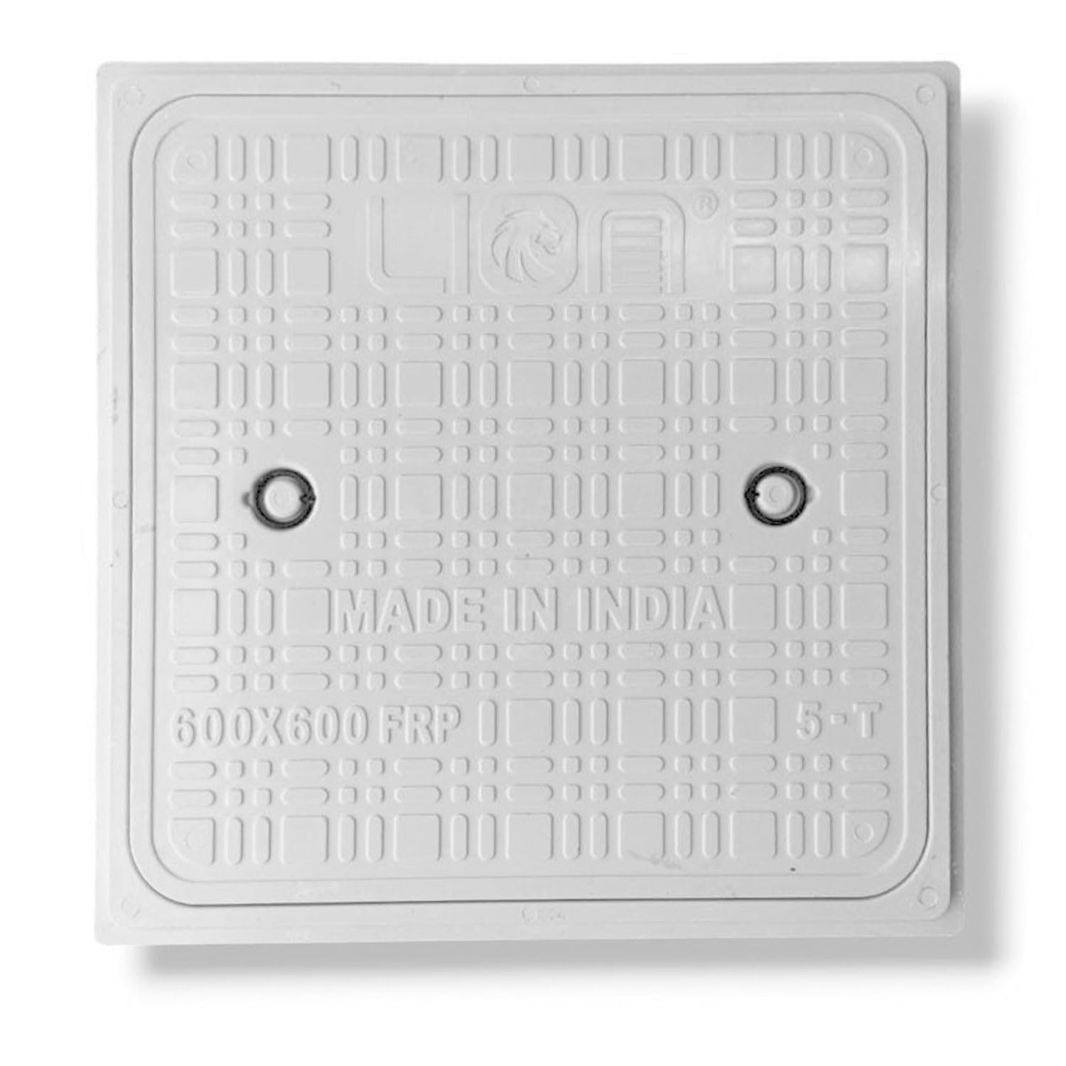 Buy GAYATREE CORPORATION Durable FRP Manhole Cover 24x24 Inch | 5 Tons ...