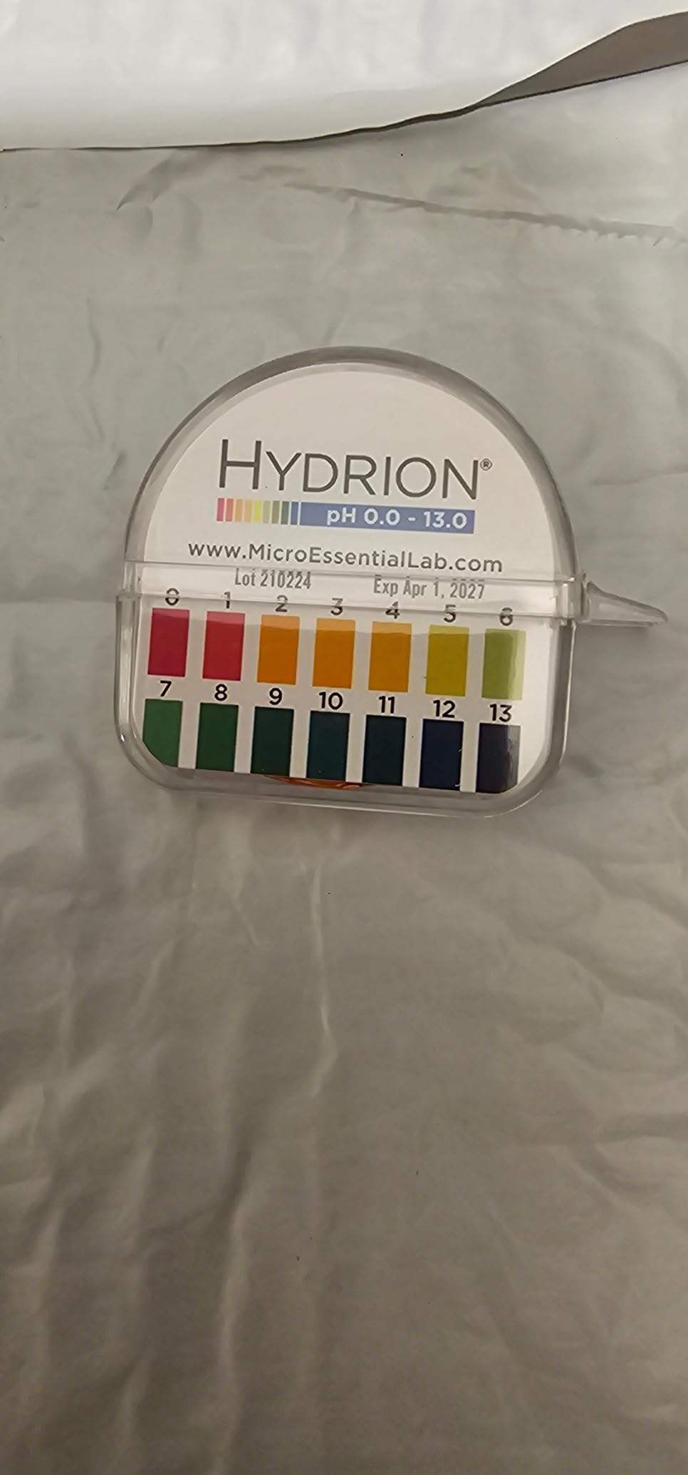 $2/mo - Finance Hydrion Ph Paper (93) with Dispenser and Color Chart ...
