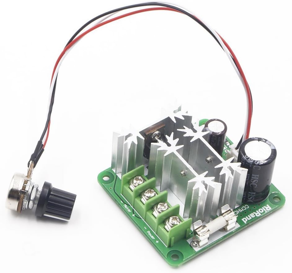 REES52 Motor Pump Speed Controller, 6V-90V 15A DC Large Power PWM ...