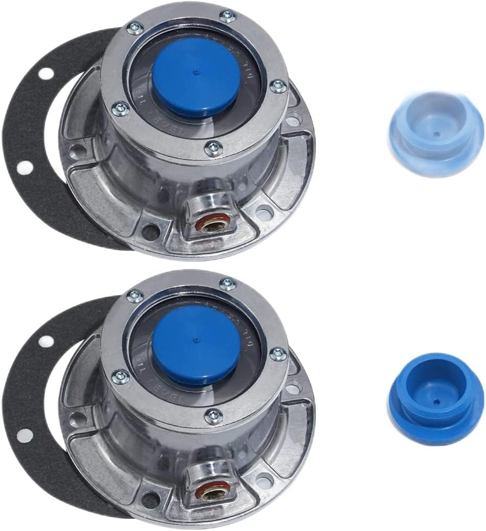 Amazon.com: Aluminum Hub Cap Replace 343-4024 3434024 for Trailer Axle ...