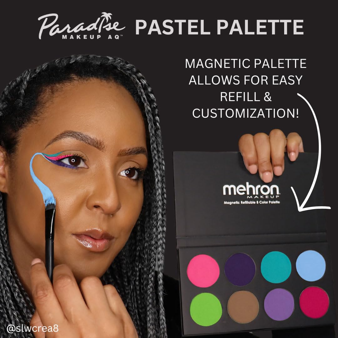 Snapklik.com : Mehron Makeup Paradise Makeup AQ 8 Color Pastel Palette ...