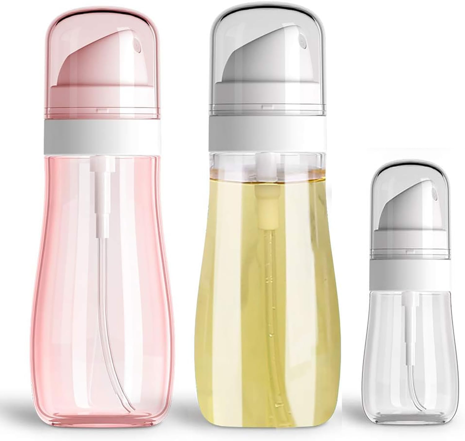 House of Quirk Empty Plastic Spray Bottle Clear Small Spray Bottle, For ...