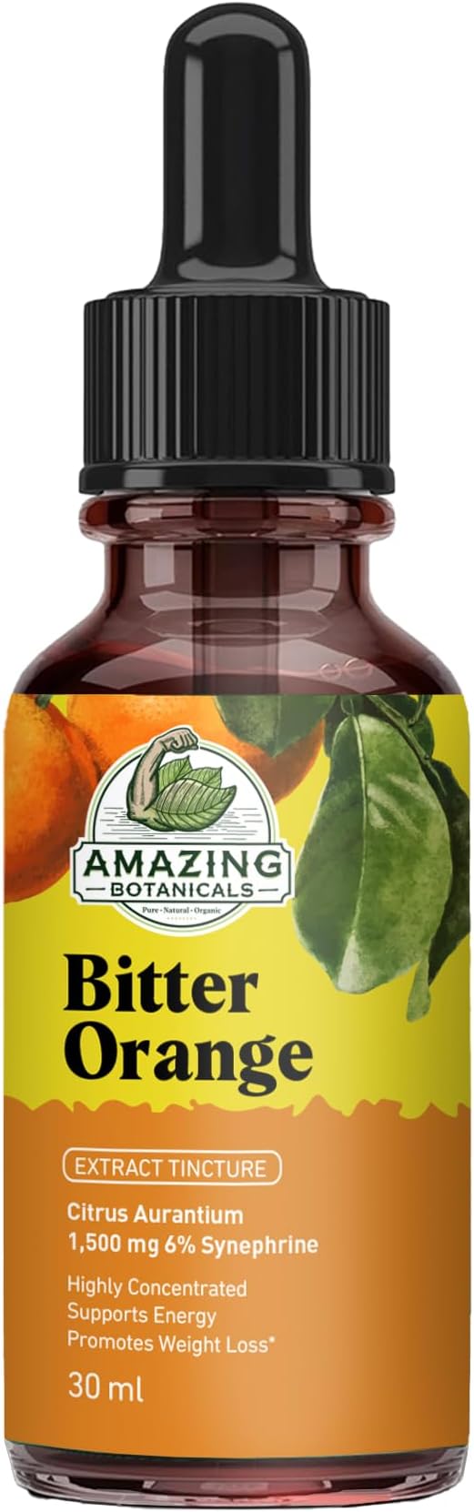 Amazon.com: Amazing Botanicals Bitter Orange Extract Tincture 1,500 mg ...