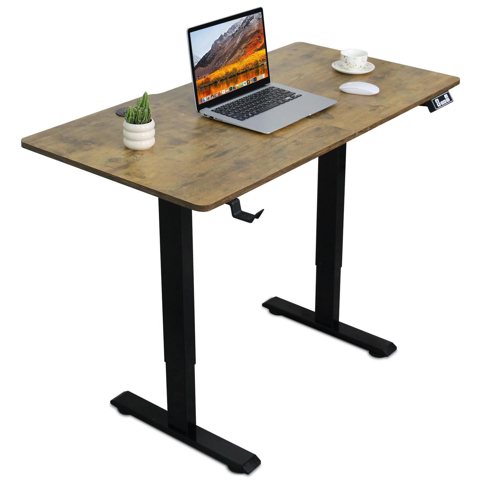 Juyancao Electric Standing Desk, Adjustable Height Stand up Desk, Sit ...