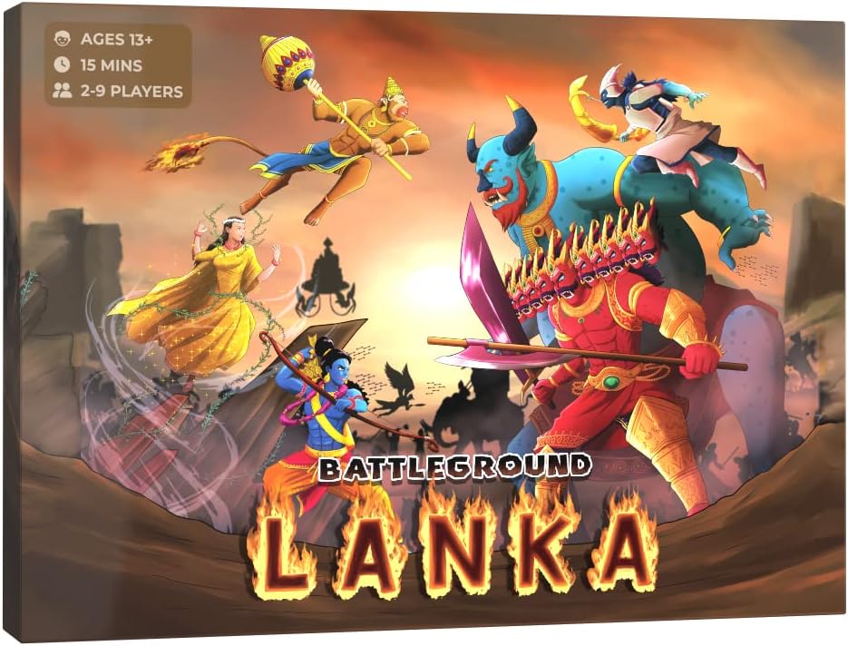 Battleground Studios Battleground Lanka | Strategy Card Game | Fun For ...