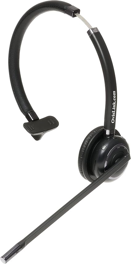 Amazon.com: OvisLink Bluetooth Wireless Headset for Work | Compatible ...