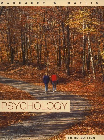 Psychology by Margaret W. Matlin (1998-07-20): Margaret W. Matlin ...