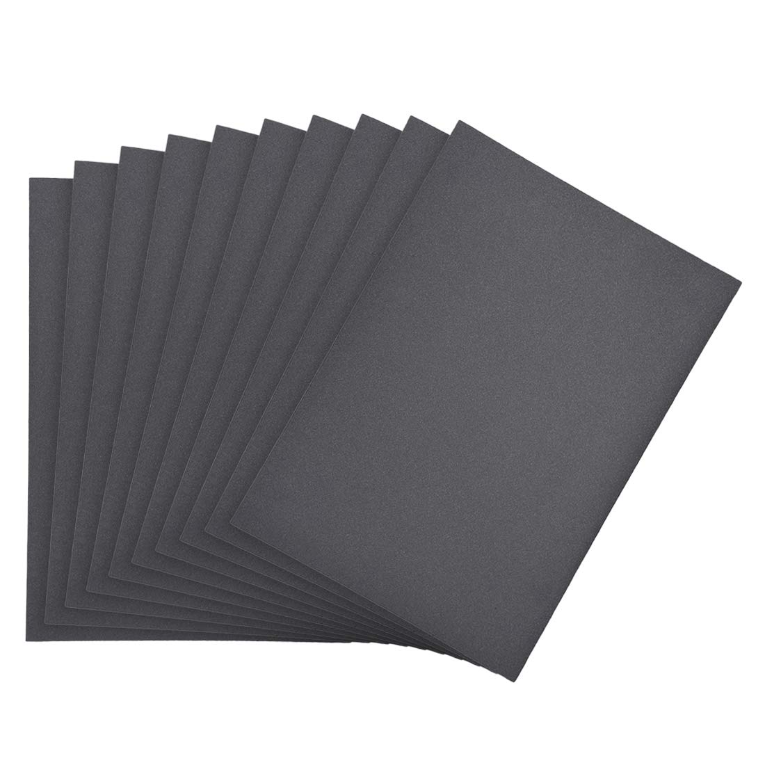uxcell 500 Grits Sanding Sheets 9-inch x 11-inch Wet Dry Silicon ...