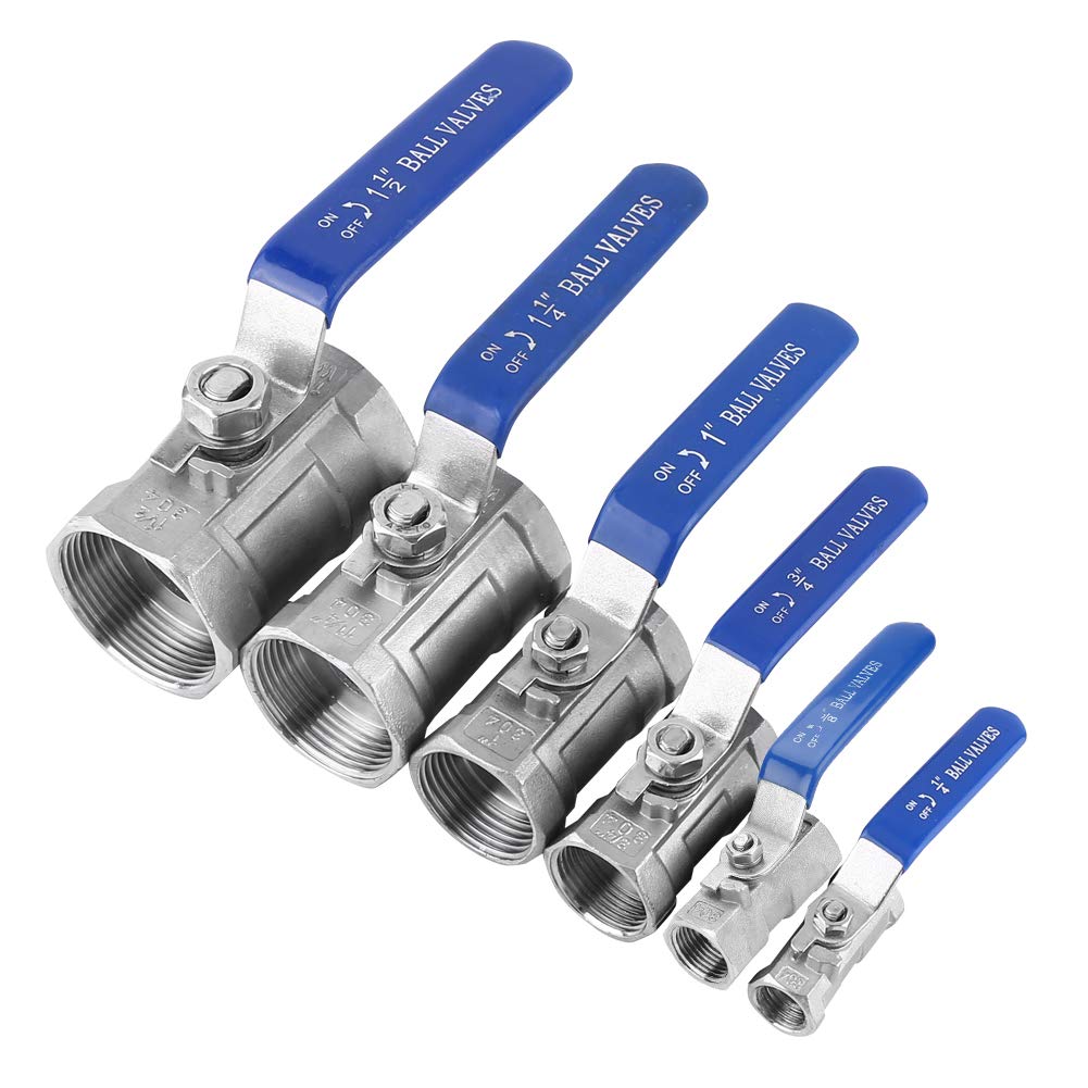 Amazon.com: 1Pcs Ball Valve,Stainless Steel Shut Off Valve with Long ...