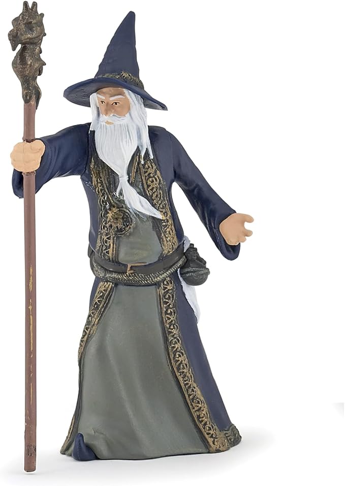 Papo - Wizard Figurine - 3 years old - Medieval Fantastic - Master of ...