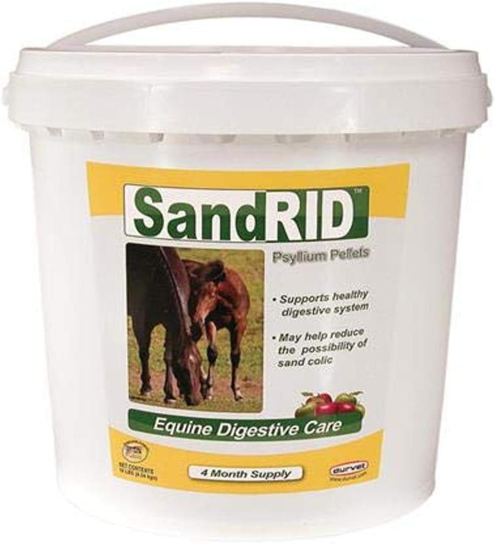 Amazon.com: Durvet 01-0721 Sandrid Psyllium Pellets : Pet Supplies