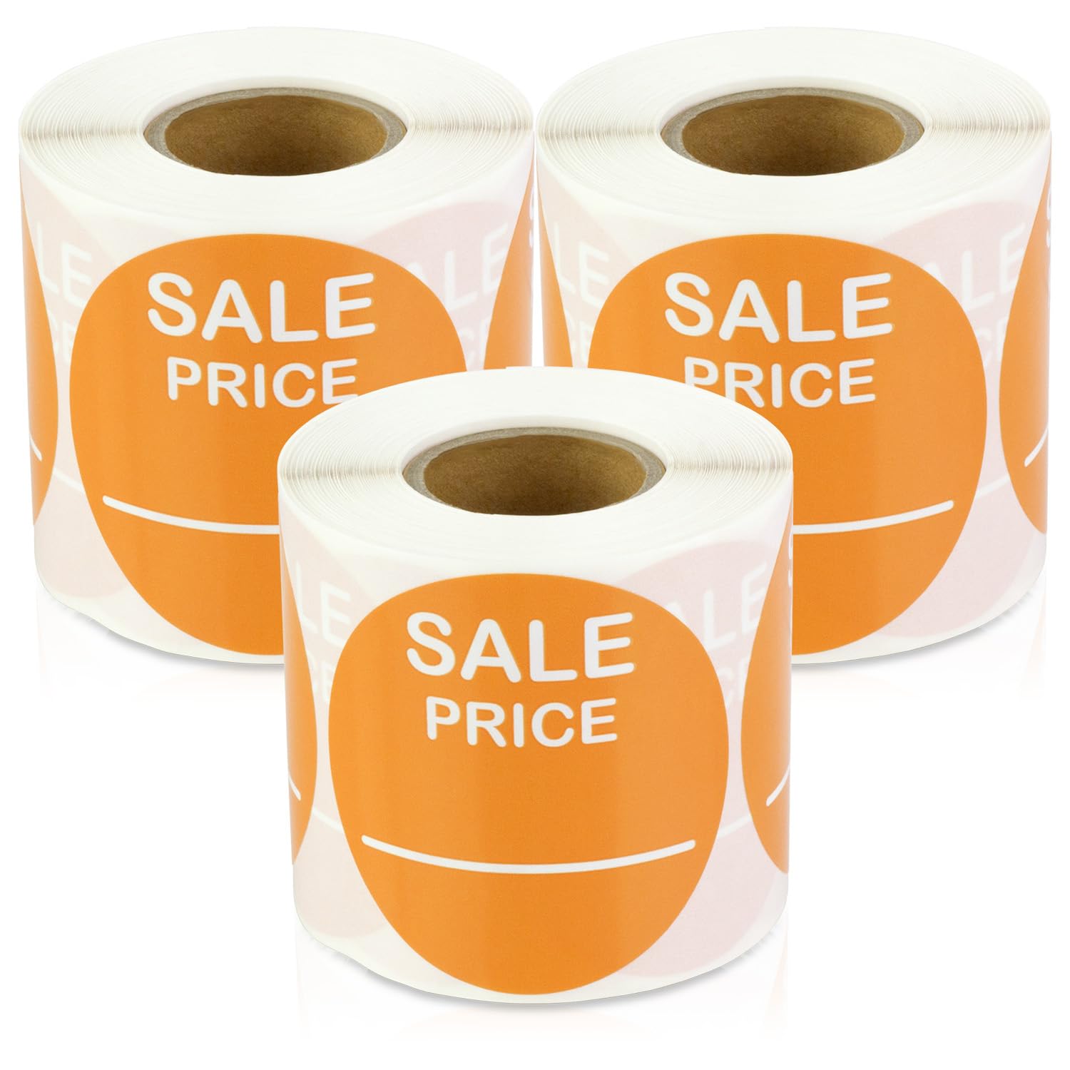Amazon.com : 2 inch, Round, Sale Price Stickers with Write-on Space ...