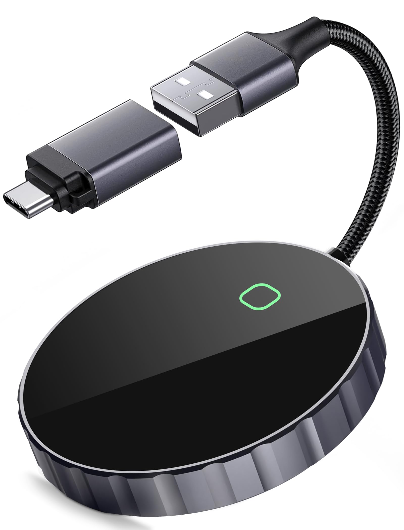 Wireless Apple Carplay And Android Adapter Wireless Carplay With Led ...