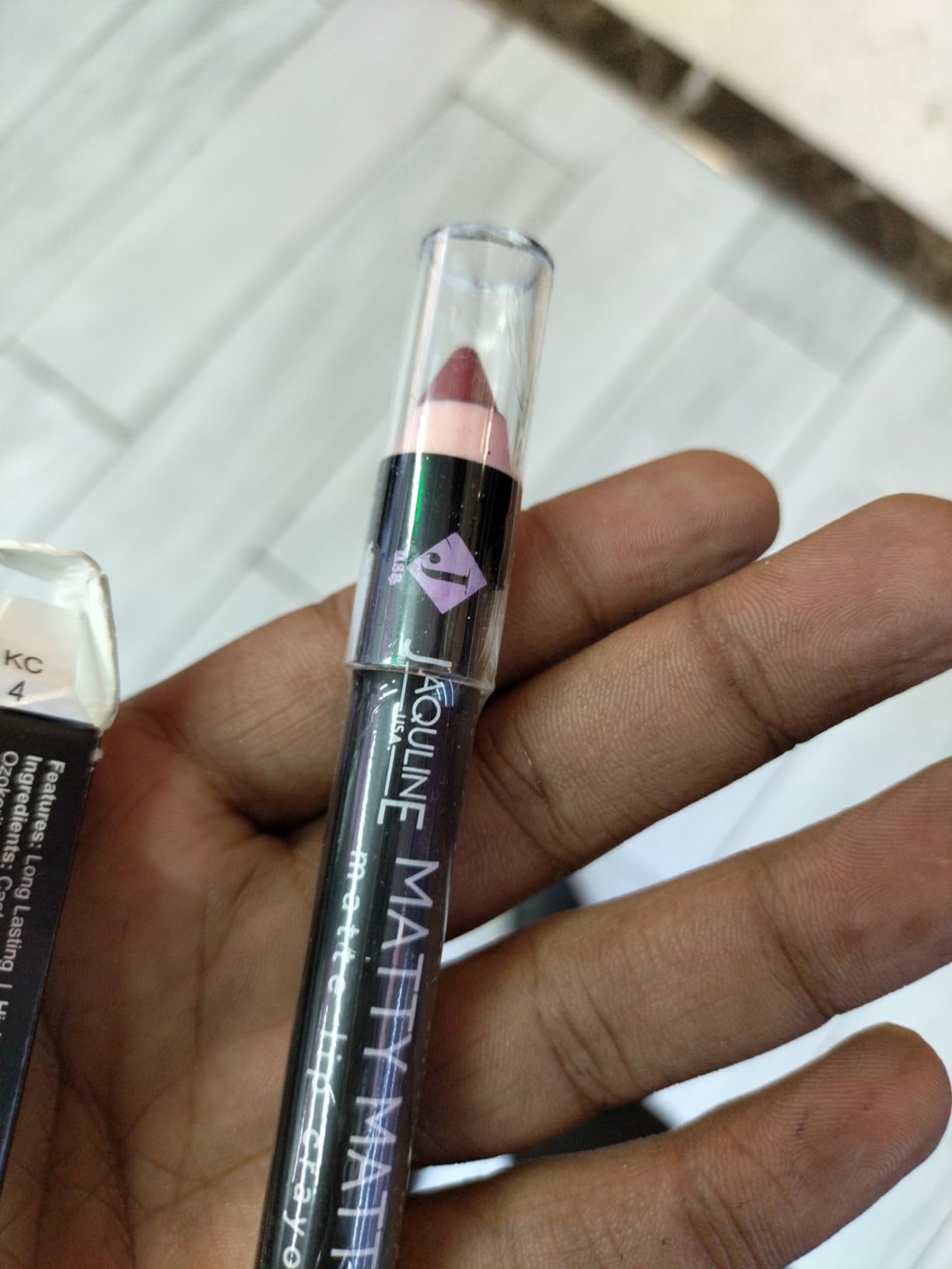 Buy Jaquline USA Matty Matte Lip Crayon |2.8g Kisses & Pouts 3| Long ...