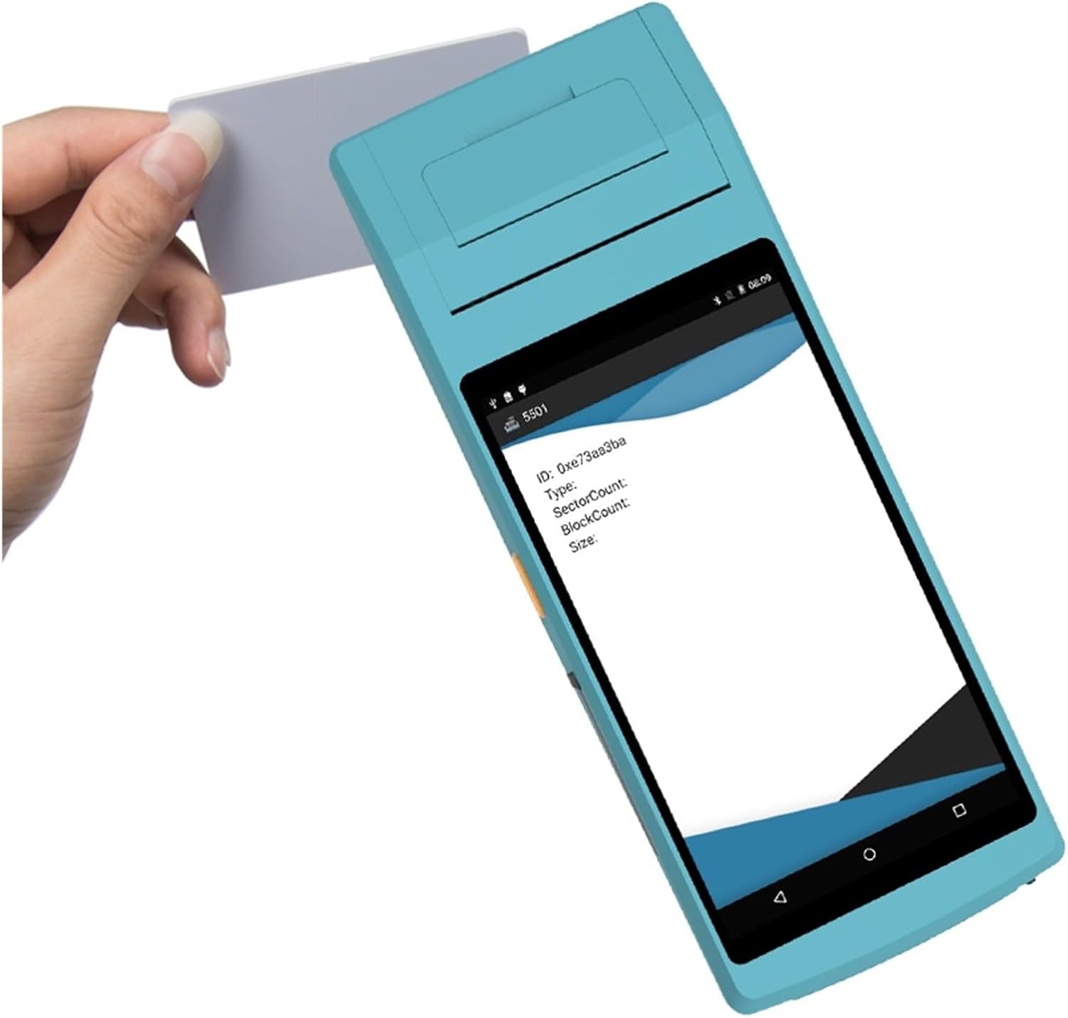 Amazon.com: POS Receipt Printer All in One Handheld POS Tablet Terminal ...