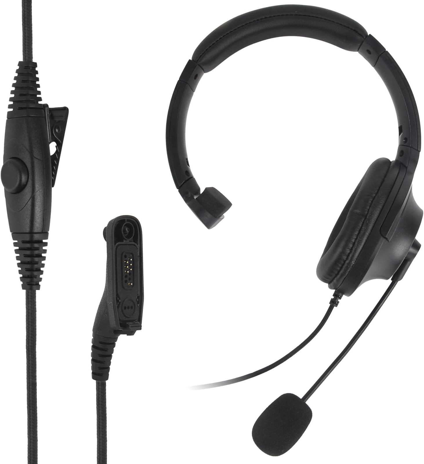 Amazon.com: WODASEN UV-5R Single Side Noise Cancelling Radio Headset ...