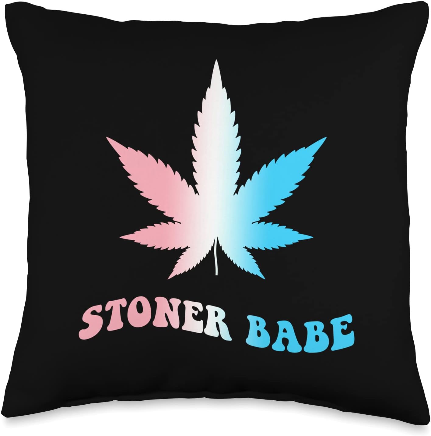 Amazon.com: 420 Trans Pride Stoner Babe Transgender Subtle LGBTQ LGBT ...