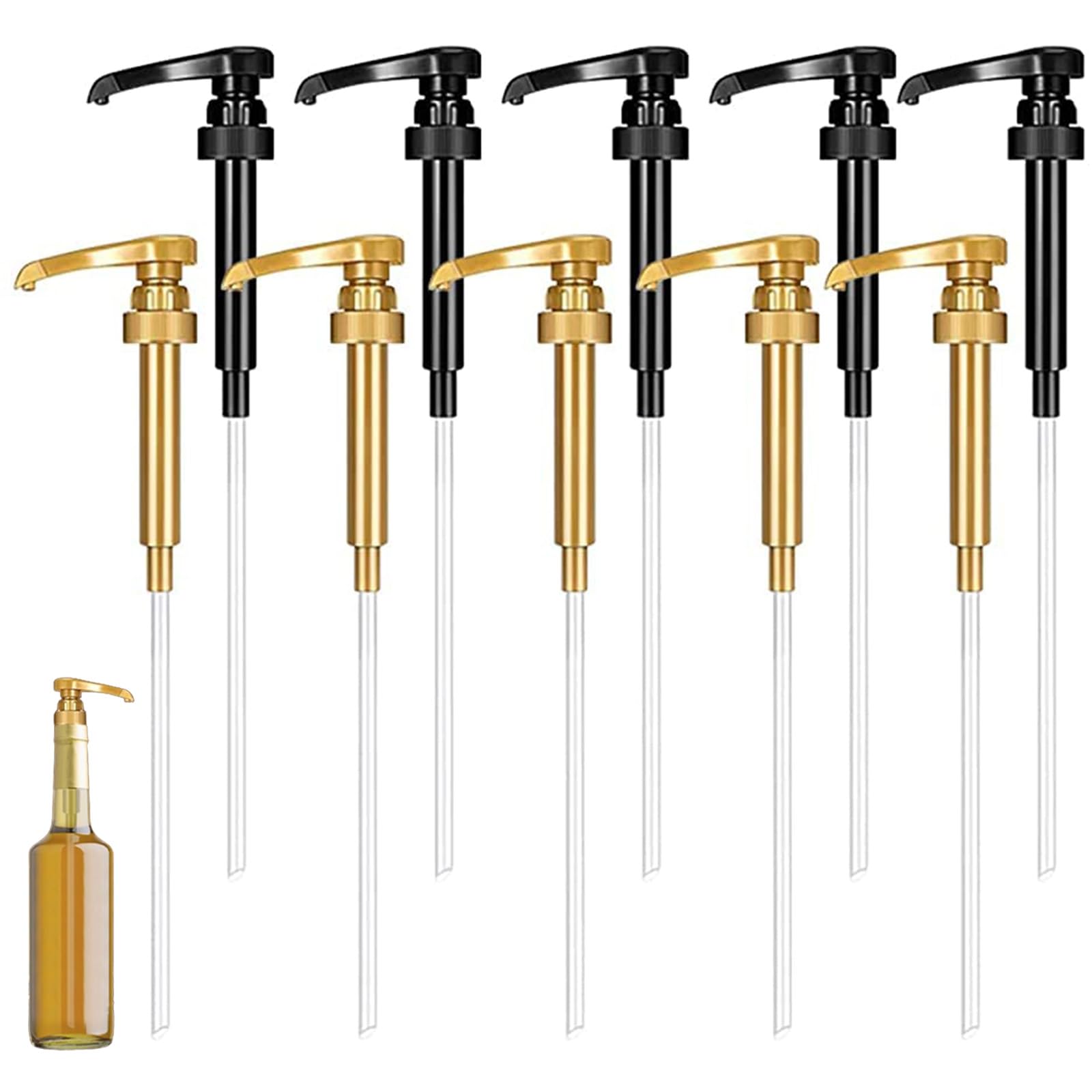 1 x Brand New Syrup Pump Dispenser, Fits Most 750ml Syrup Bottle ...