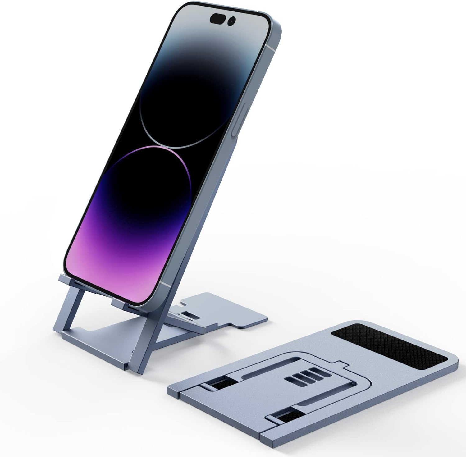 Amazon.com: XUNICUTE Foldable Phone Stand for Desk Full Adjustable ...