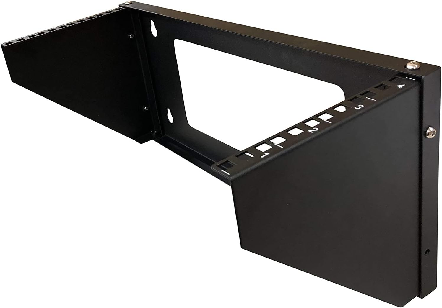 Techtoo Wall Mount Rack 4u Vertical And Horizontal Rack 19inch ...