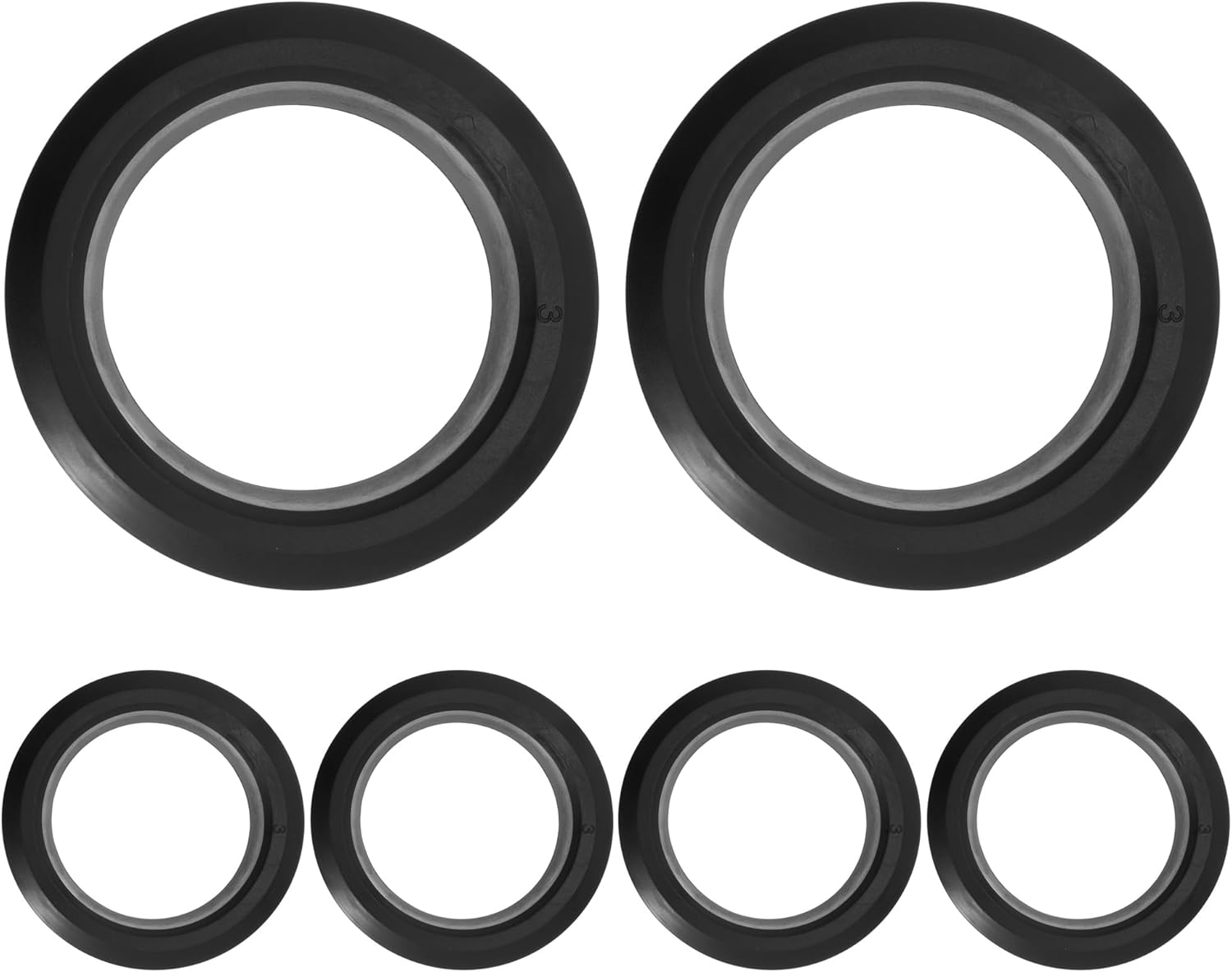 3" Seal Flexible Rubber Tank Sealing Adapter Compression Fitting (3in ...