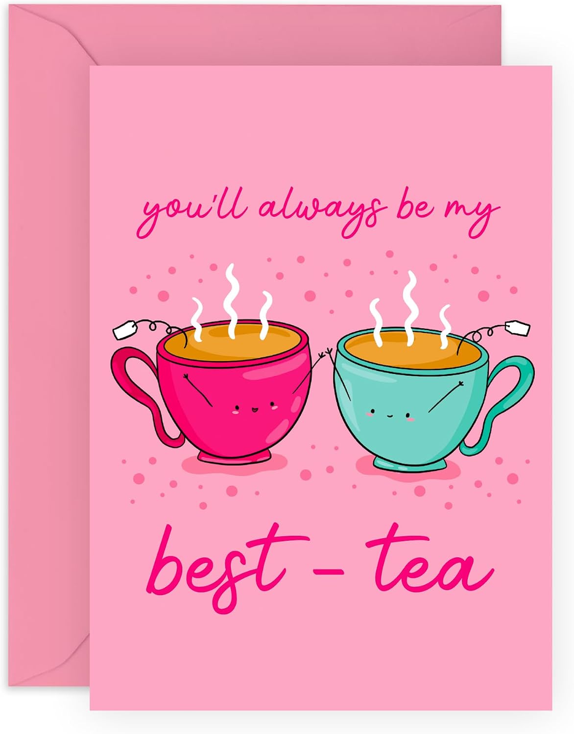 Amazon.com : CENTRAL 23 Happy Birthday Bestie Card - Cute Funny Puns ...