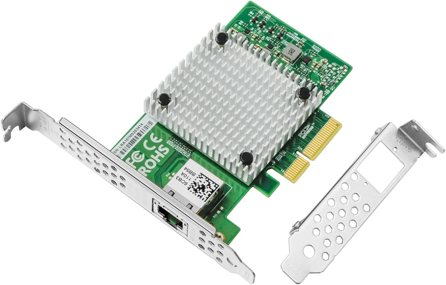 Amazon.com: 10Gb Network Card with Aquantia AQtion AQC107 Chip,Single ...