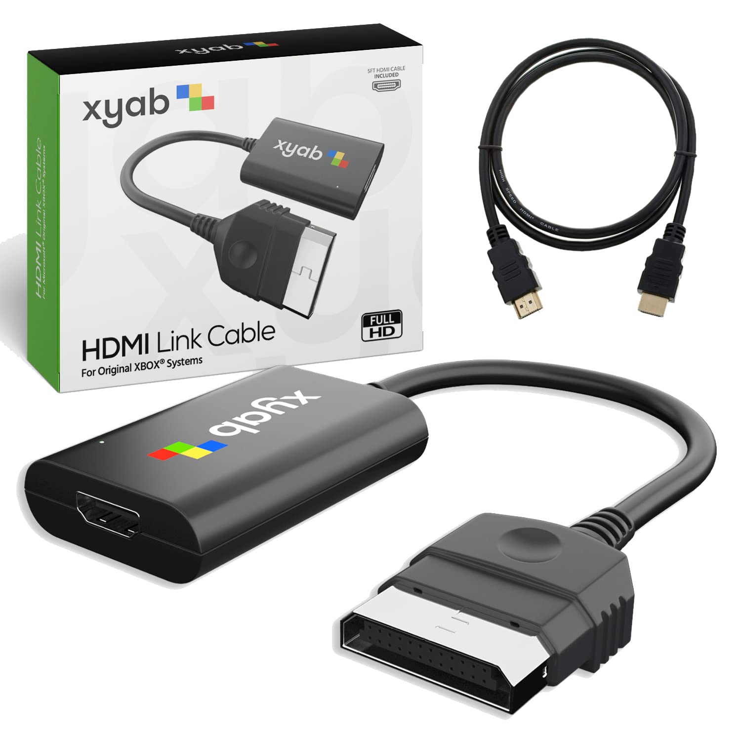 Amazon.com: XYAB High Definition HDMI TV Link Cable for Original Xbox ...