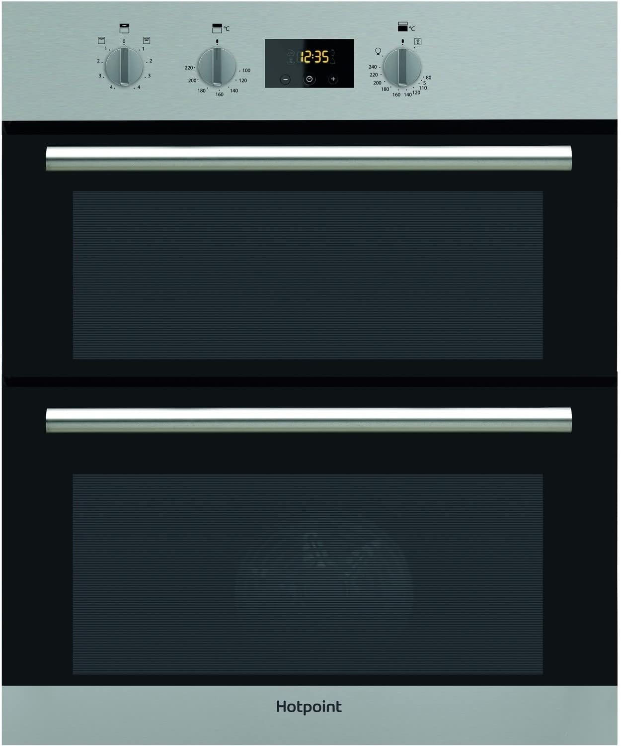 Built In Double Oven Electric with Fan Assisted Oven and Grill ...