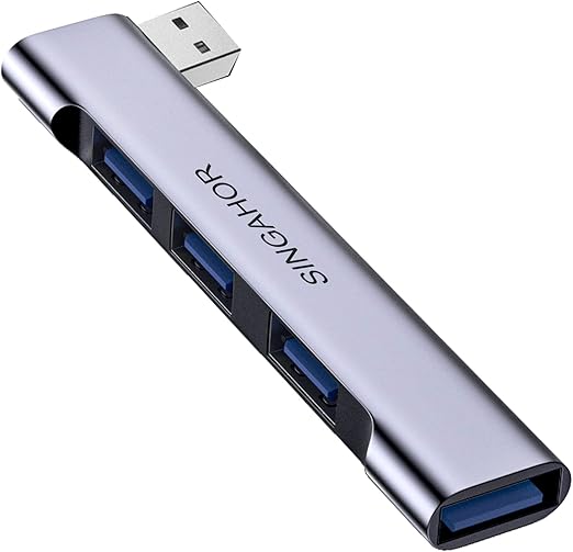 USB Hub for Laptop, USB 3.0 Hub 4-Port, 5Gbps USB Splitter for Laptop ...