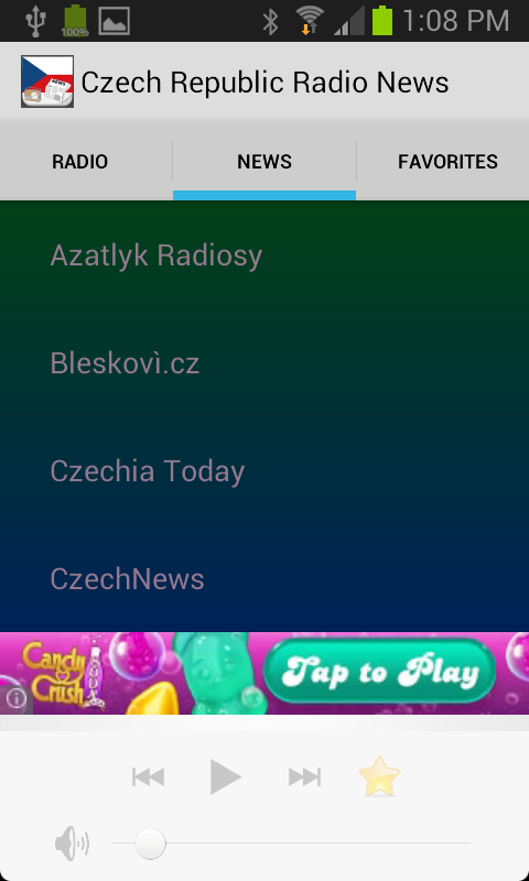 Czech Republic Radio News:www.amazon.com:Appstore for Android