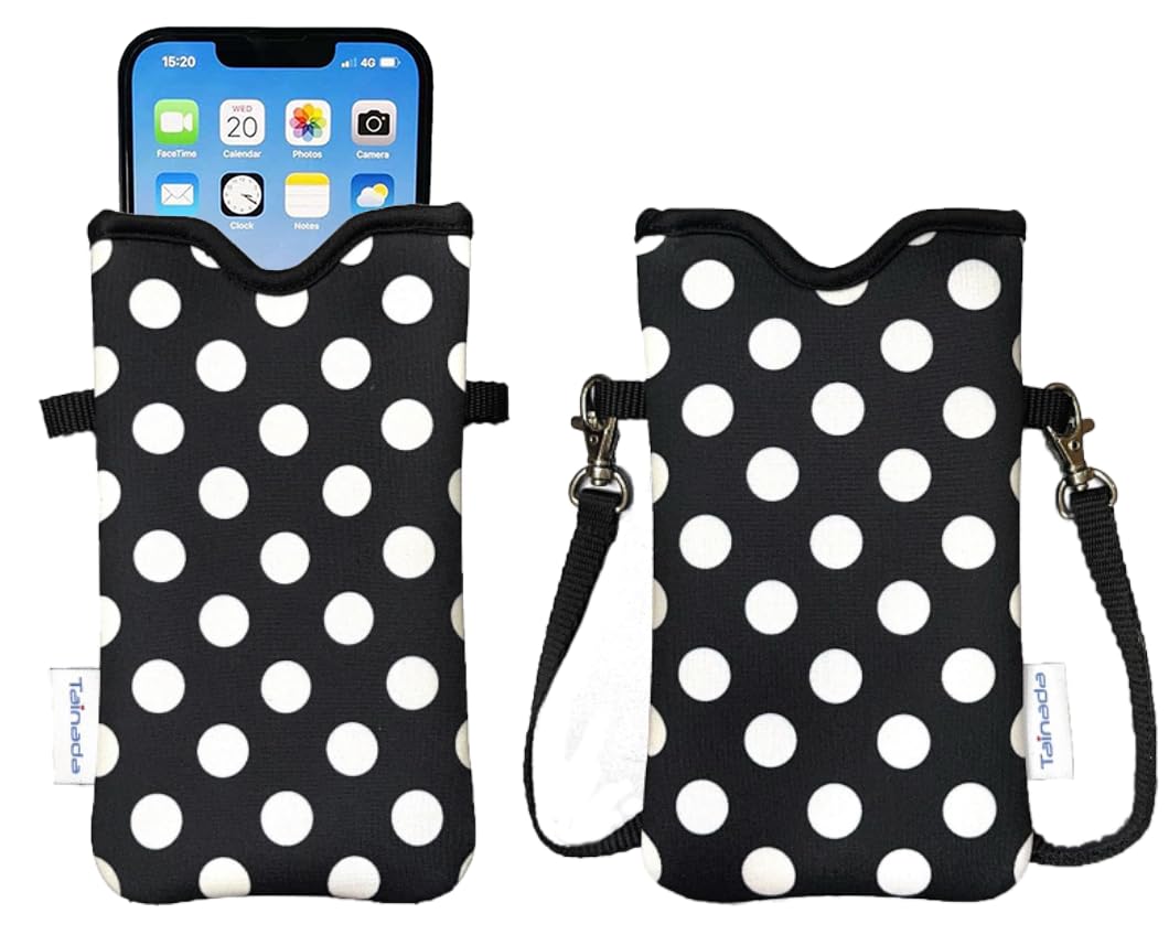 Amazon.com: Tainada Men Women Neoprene Phone Sleeve Pouch Case Bag with ...