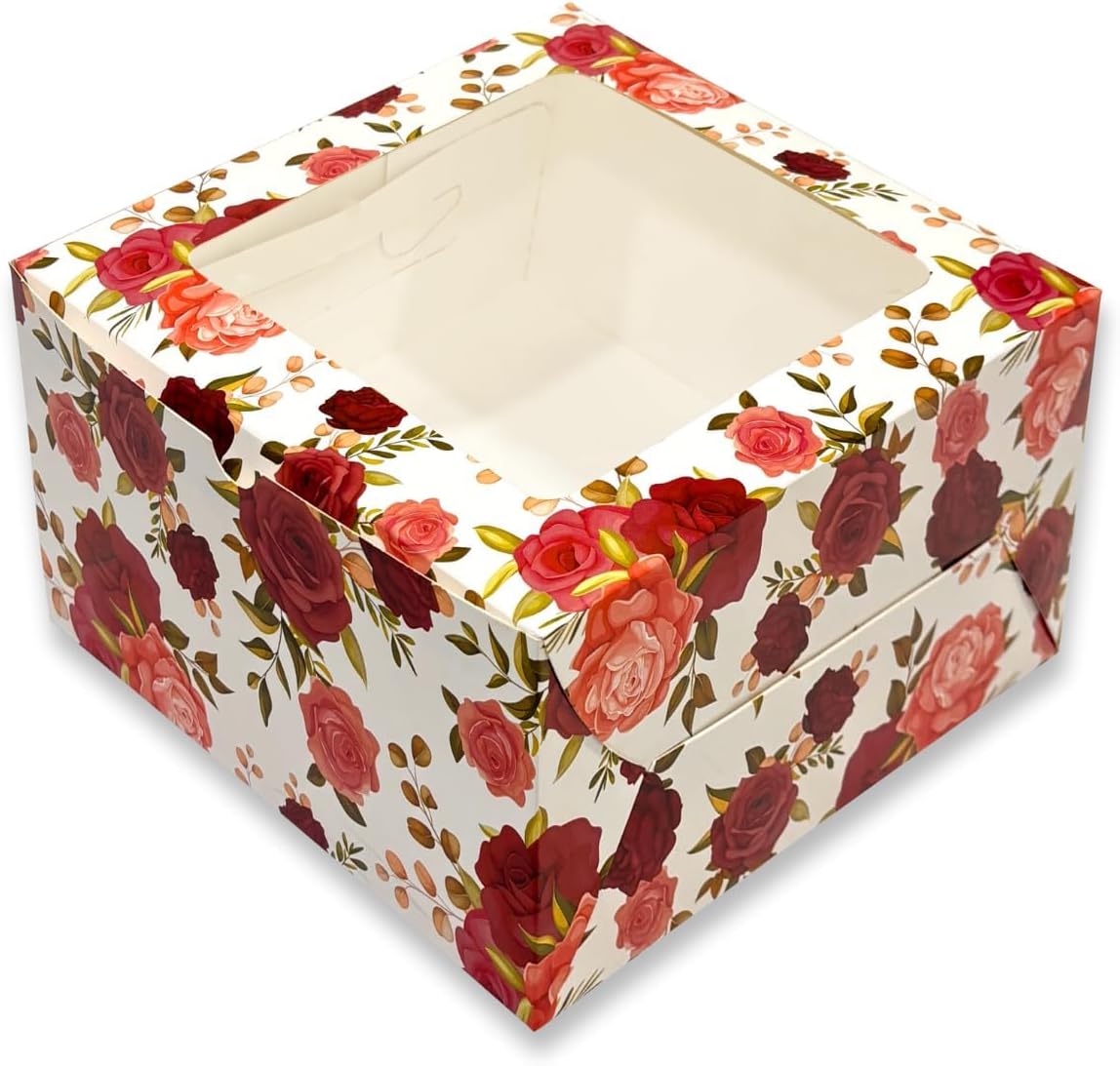 Buy Christmas Cake Box Half Kg Cake Box/Plum Cake/Fruit Cake/Hamper ...