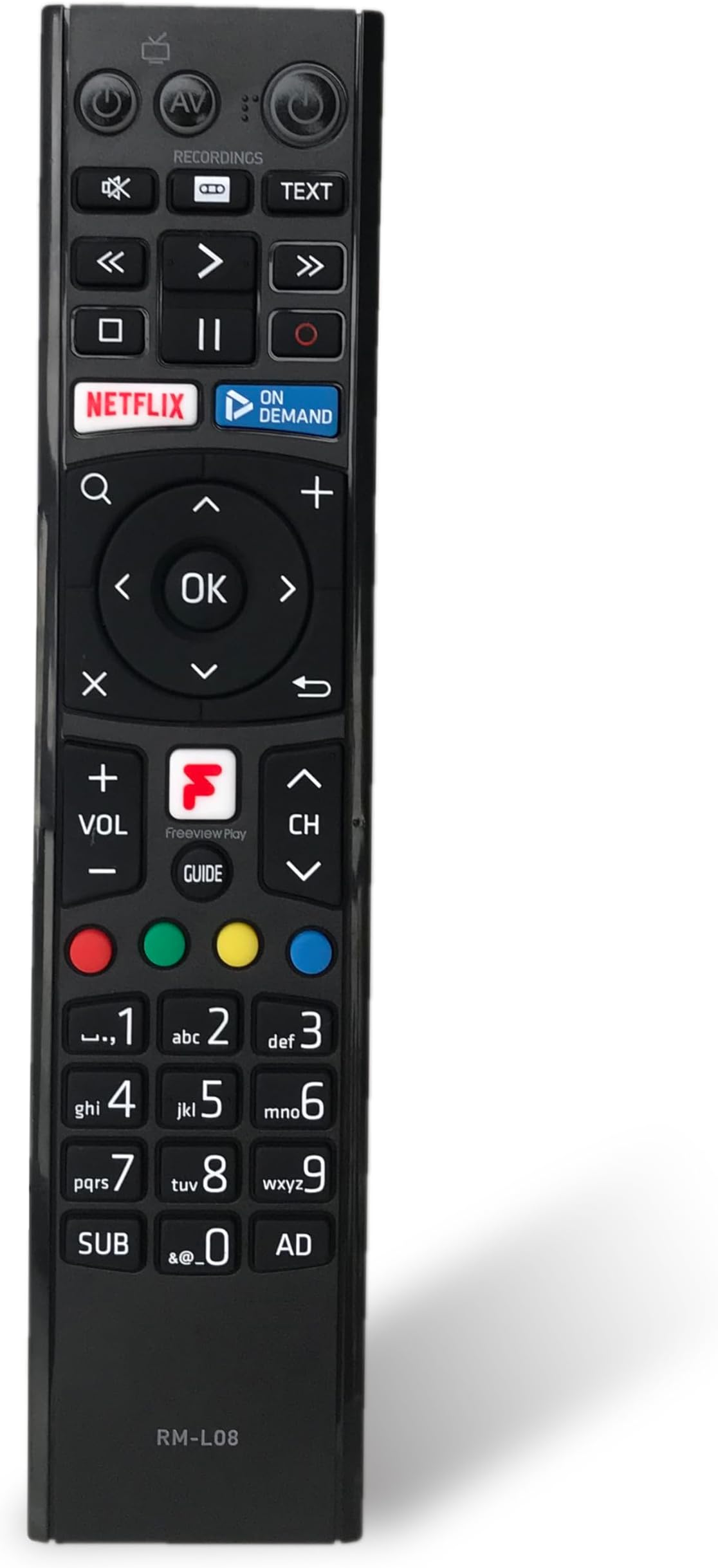 VINABTY RM-C01 Remote Control Replacement fit for Humax Aura 1TB / 2TB ...