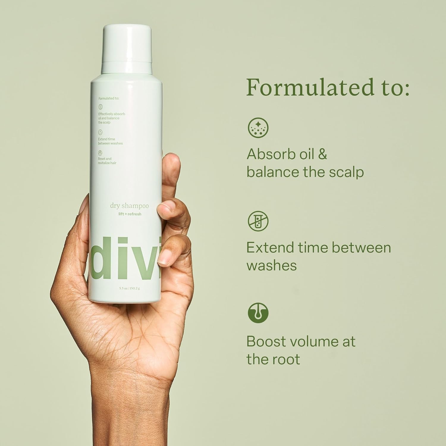 Snapklik.com : Divi Dry Shampoo Spray For Women - Formulated To Absorb ...