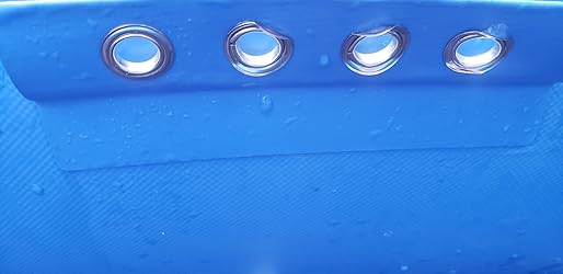 Amazon.com : BRIS 1.2mm PVC 15ft Infltable White Water River Raft ...