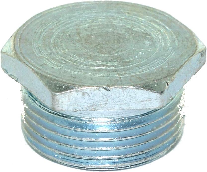 25mm Hex Conduit Stop End Zinc Plated | METPRO | HSP2G : Amazon.co.uk ...