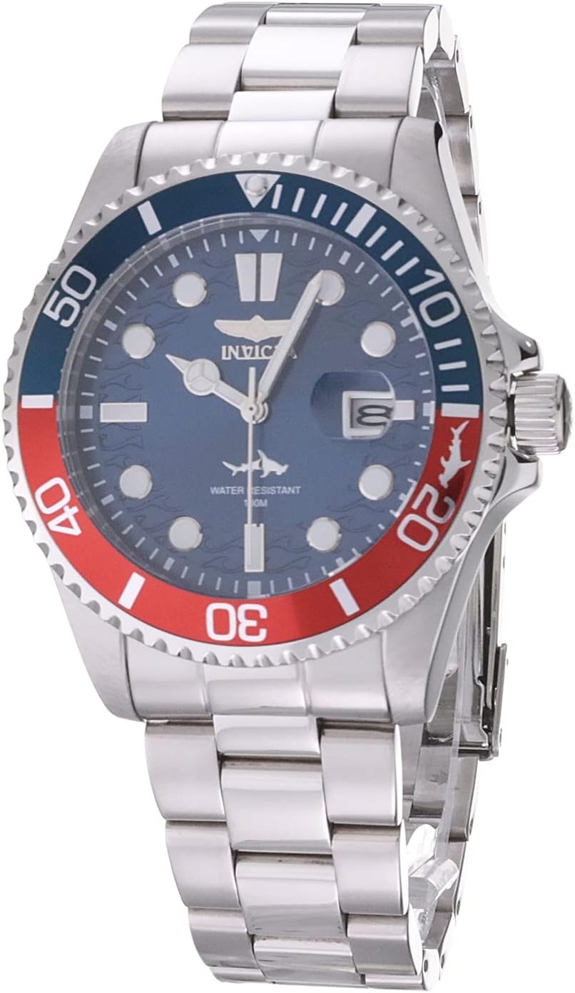 Amazon.com: Invicta Pro Diver Hombres 1.693 in Acero inoxidable esfera ...