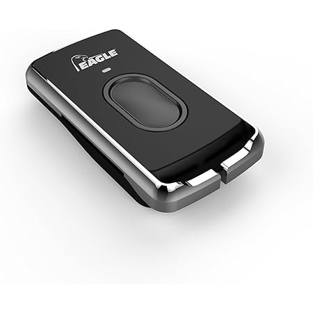 Eagle Chrome Series 1 Button Visor Remote/Transmitter EG642 Compatible ...