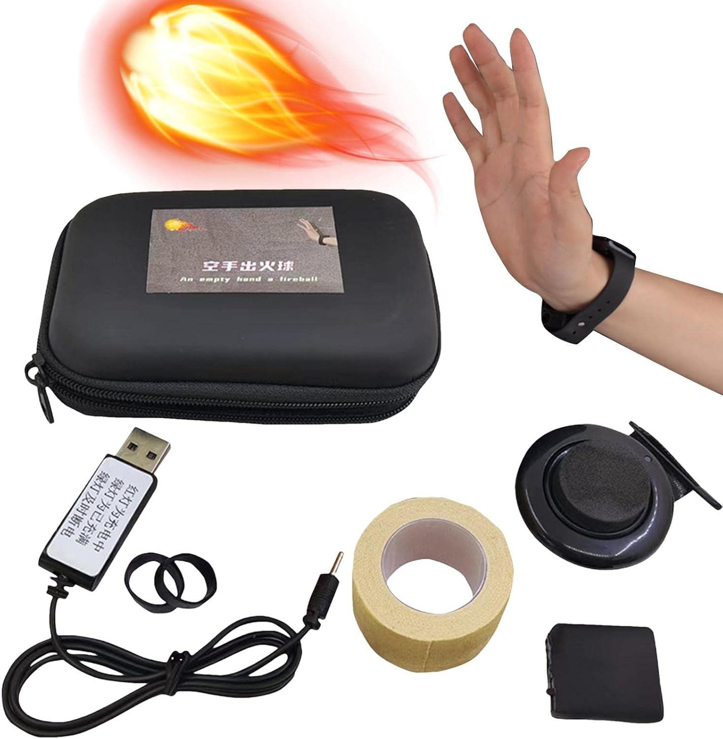 Fireball Magic Prop - Electric Fire Ball Gimmick Trick Prop ...