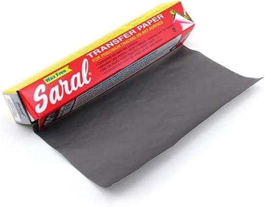 Amazon.com: Saral Transfer Paper - 12 Foot Rolls, Graphite - 2 Pack