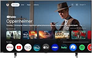 PHILIPS 65" Class 4K Ultra HD 2160p Google Smart LED TV con HDR10 ...