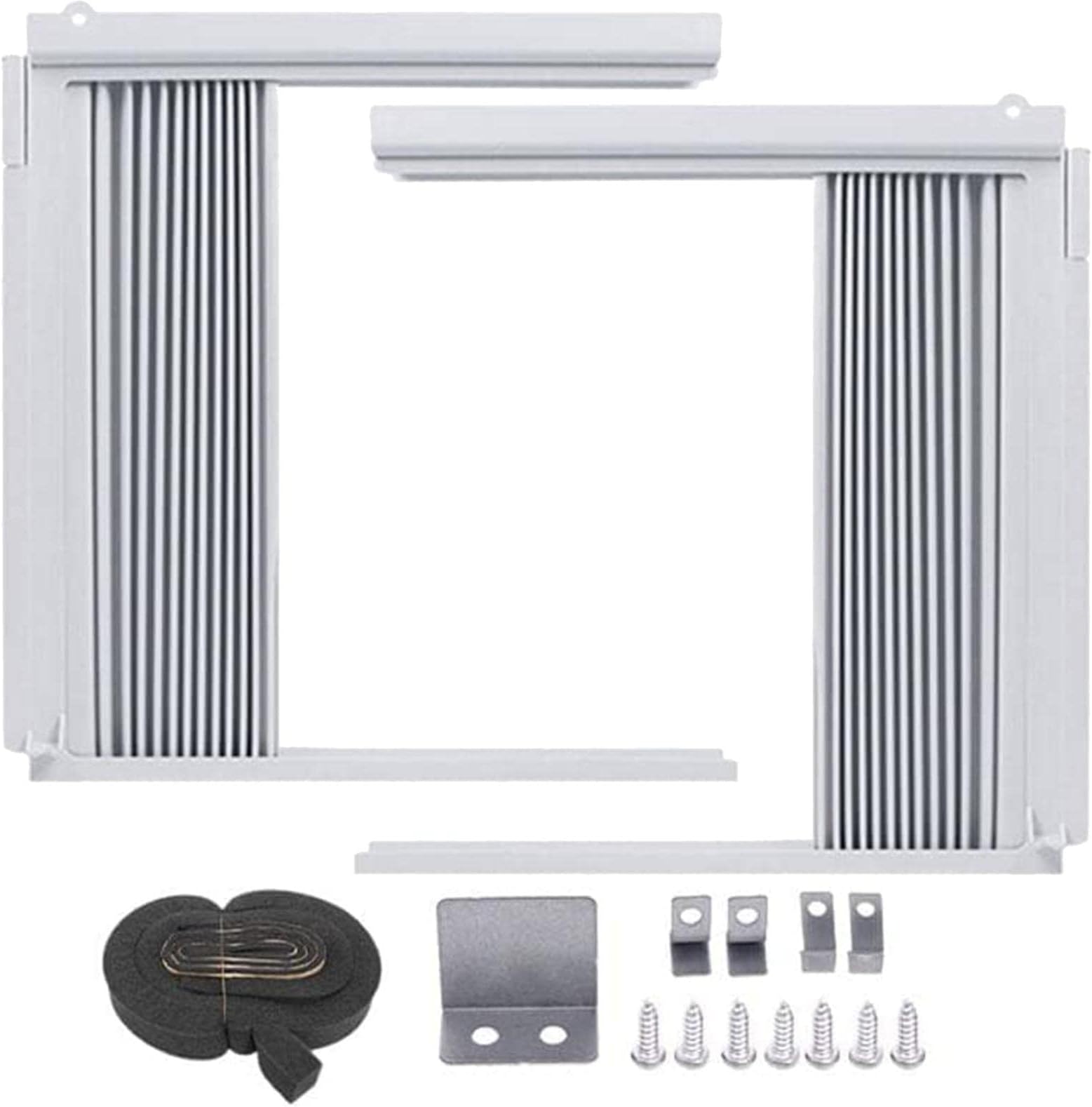 Amazon.com: Tzgsonp Window Air Conditioner Side Panels with Frame ...